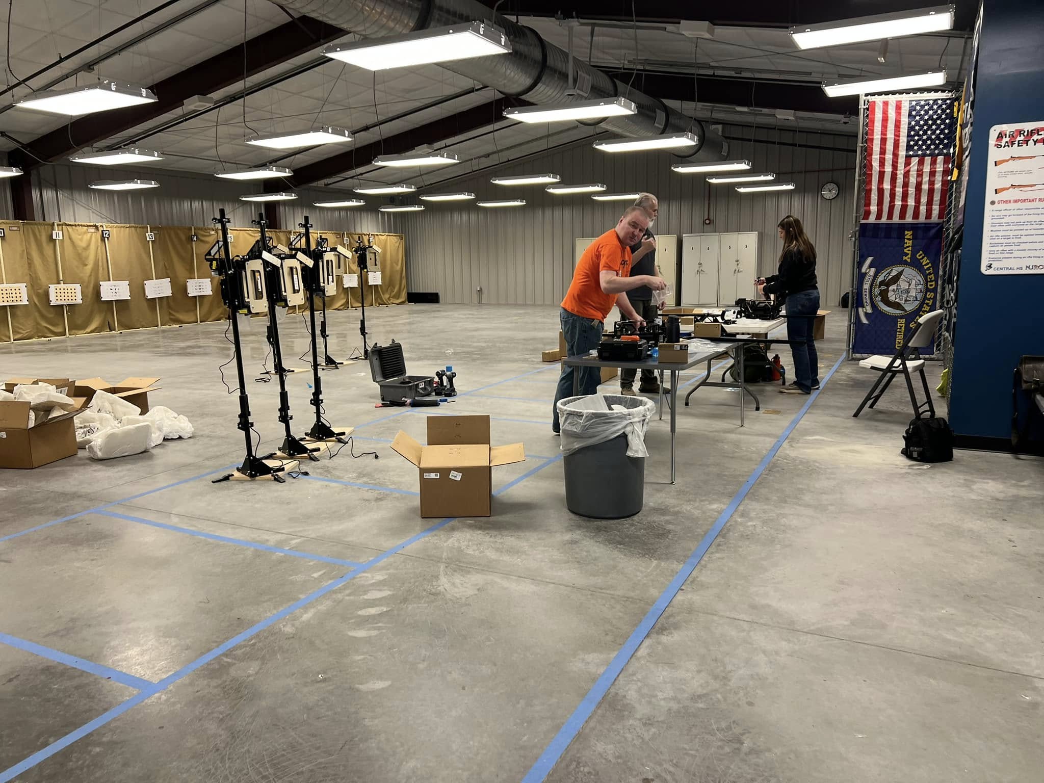 New Junior ROTC air rifle range dedicated at Central High School – NJROTC